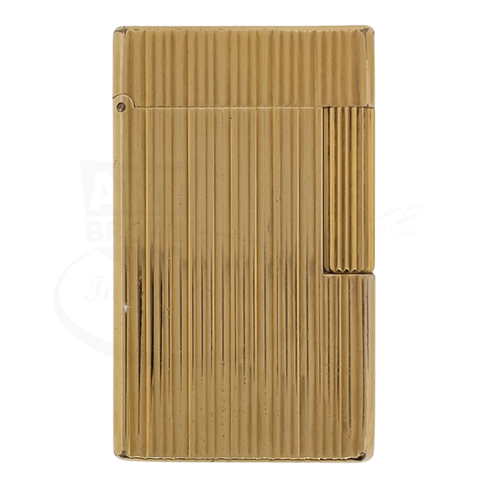 Preowned Vintage S.T. Dupont Ligne 1 BS Gold Vertical Lines Lighter, 0 ...