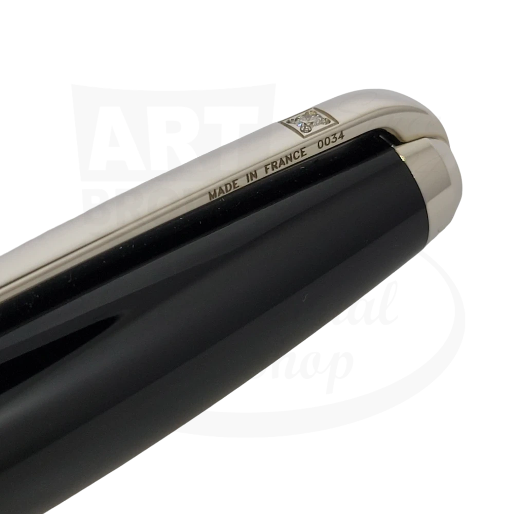 ST Dupont Olympio XL Diamond Fountain Pen 481675 – Art Brown ...