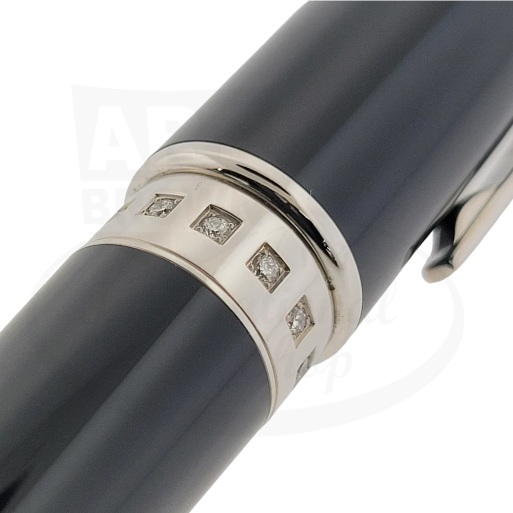 ST Dupont Olympio XL Diamond Fountain Pen 481675 – Art Brown ...