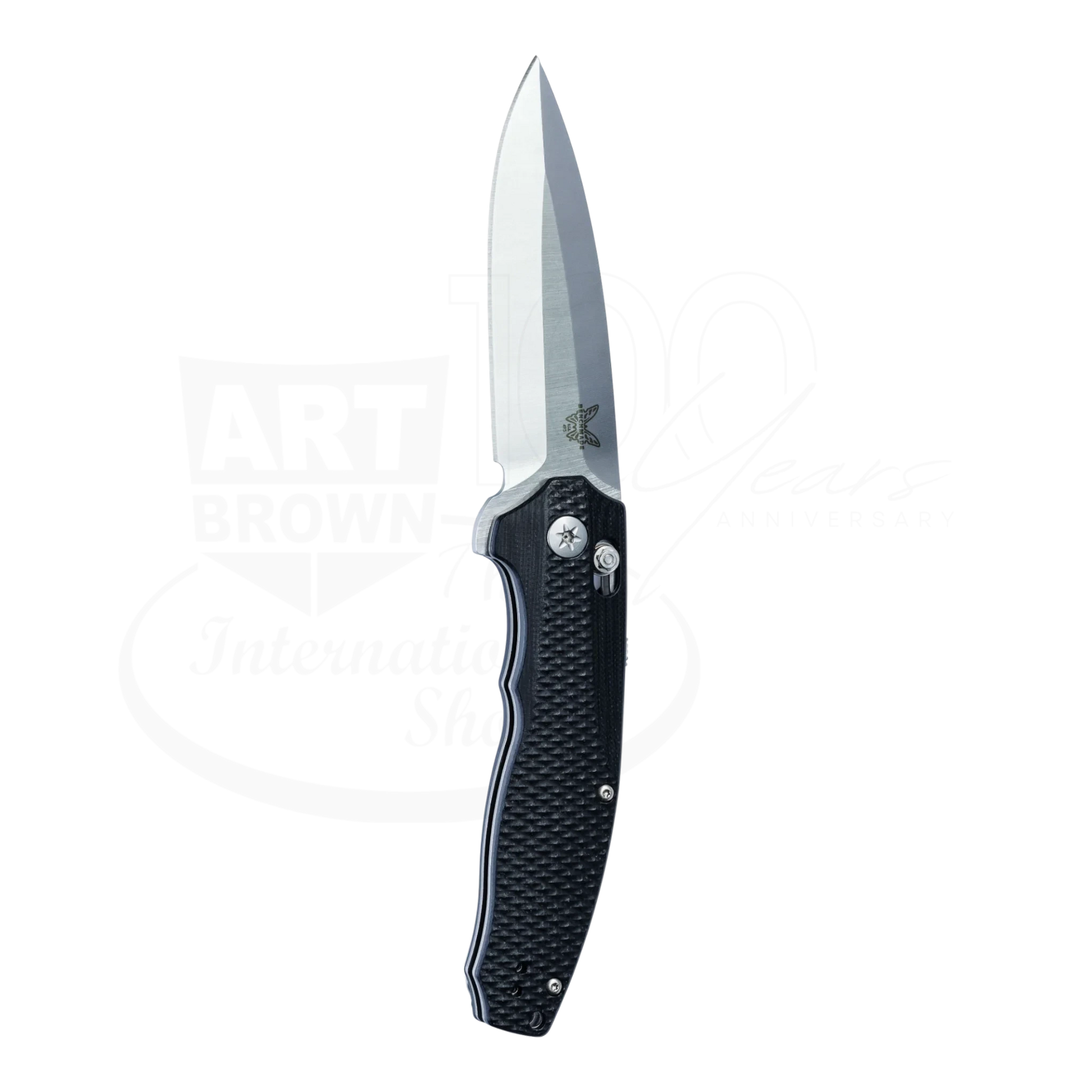Benchmade Vector® Black G10 Spear-point – Art Brown