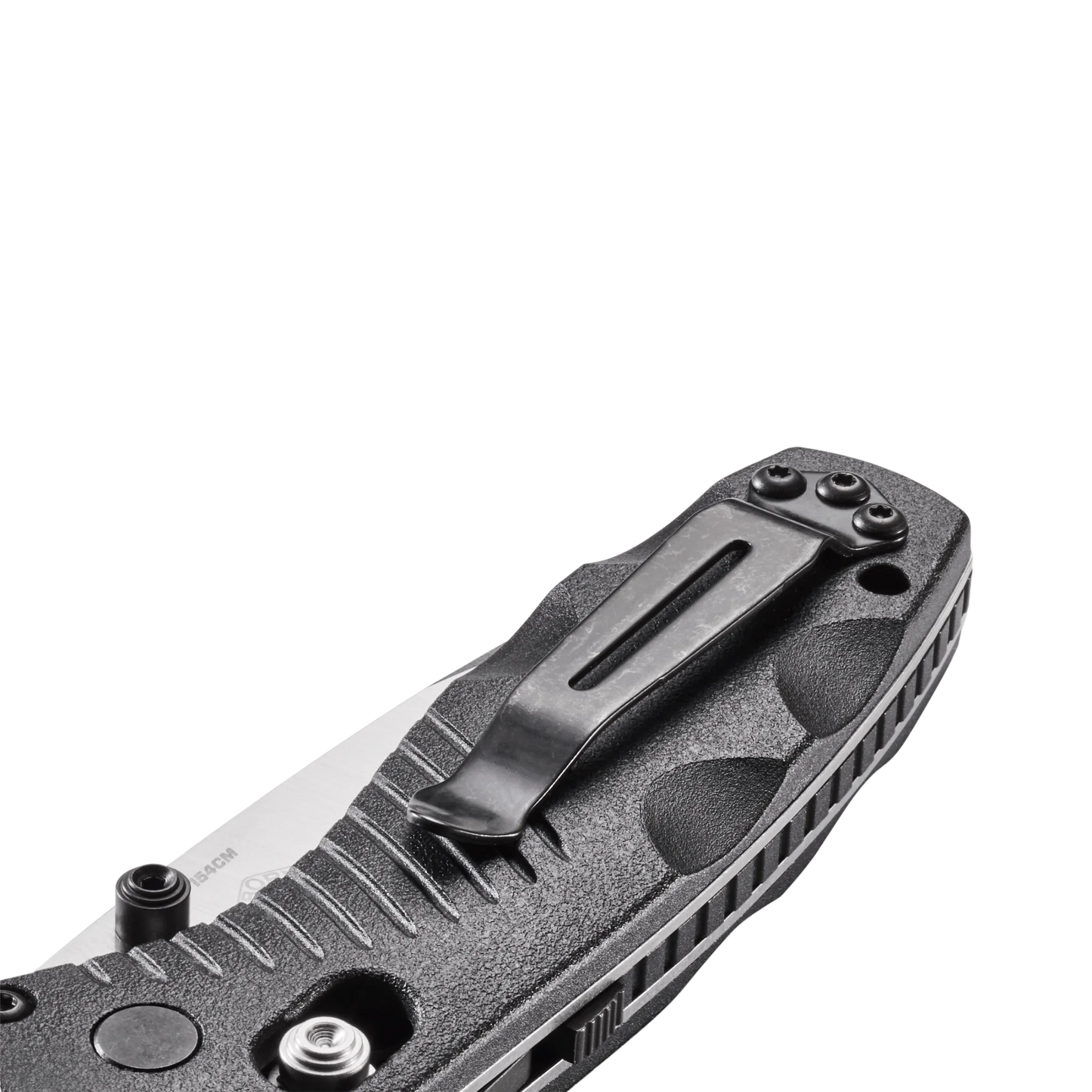 Benchmade Mini-Barrage® Black Valox® Assist Drop Point – Art Brown